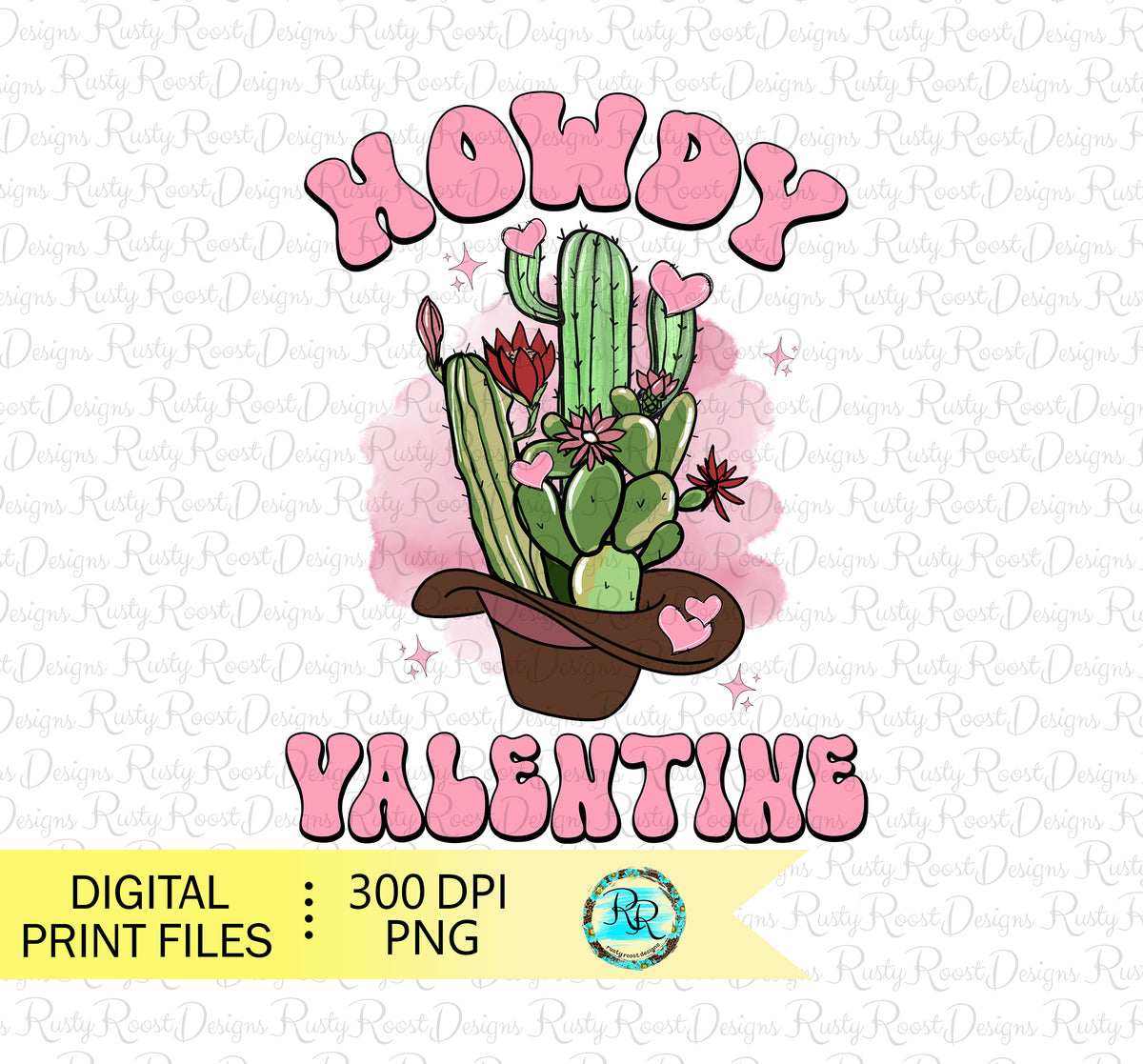 Howdy Valentine PNG, sublimation designs downloads, Western Valentine ...
